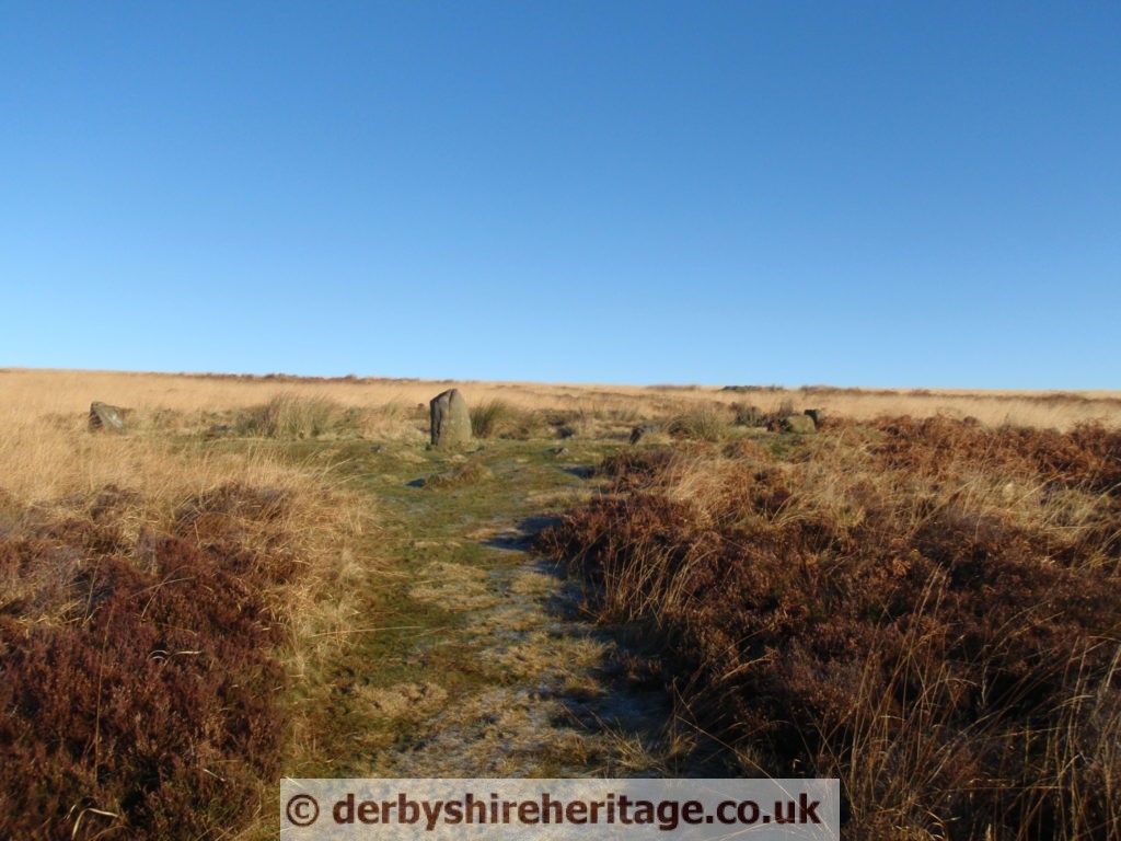 Barbrook I stone circle - Derbyshire Heritage
